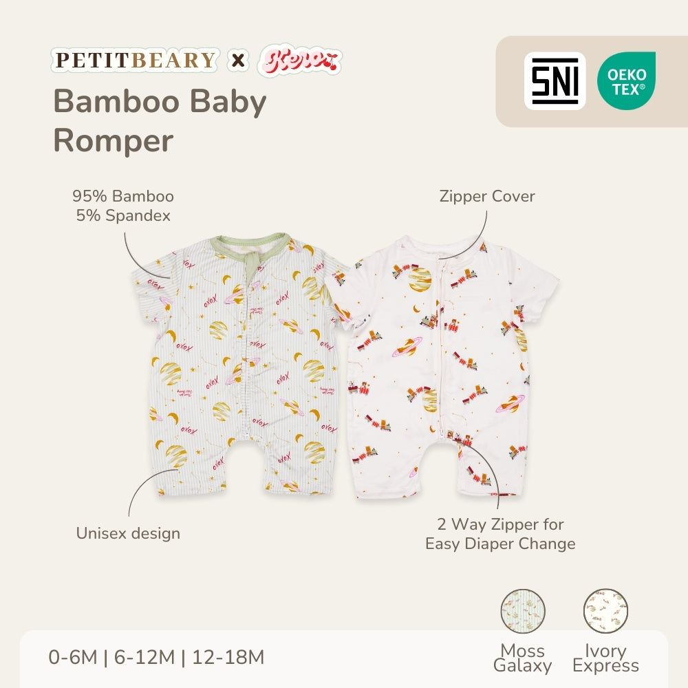 PBxKero Bamboo Unisex Romper – Littlesprout.sg
