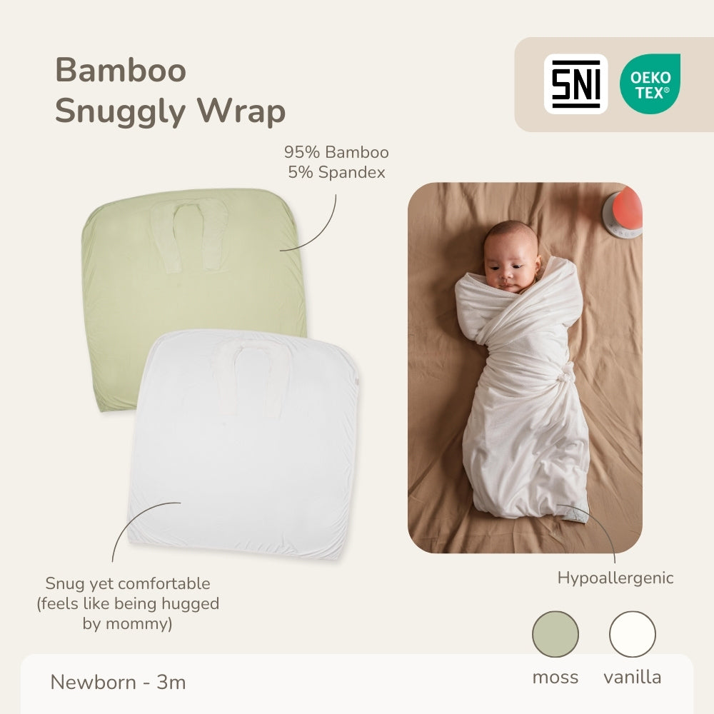 Bamboo Snuggly Wrap (2-way swaddle) – Littlesprout.sg
