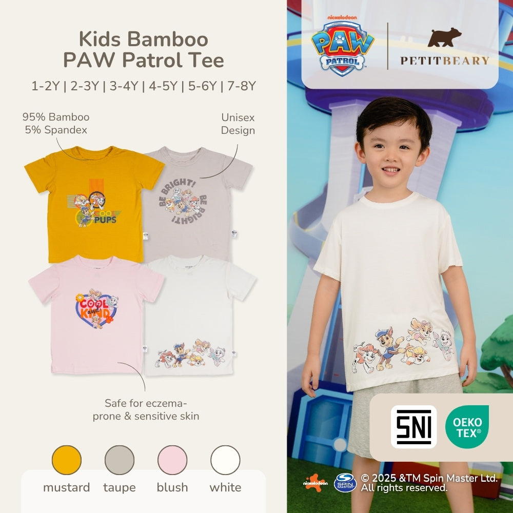 PAW PATROL Bamboo Kids Everyday Tee – Littlesprout.sg