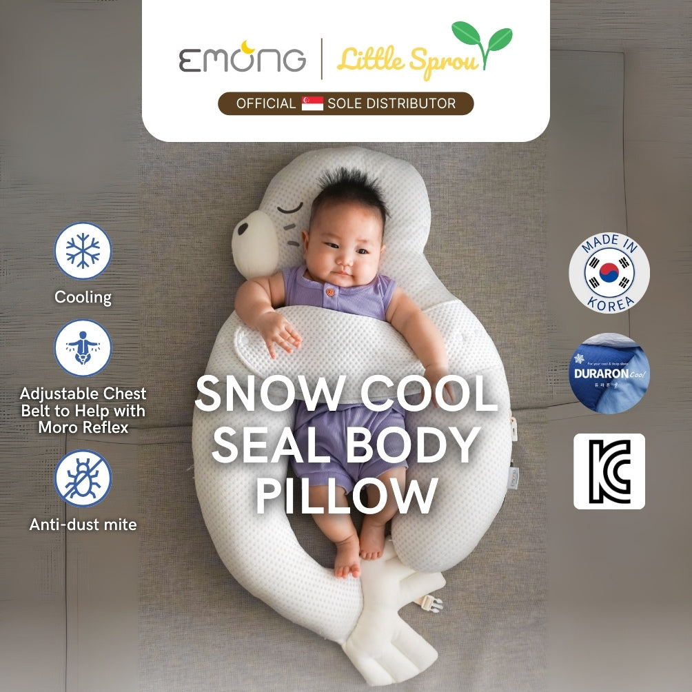 Emong Seal Body Pillow – Littlesprout.sg