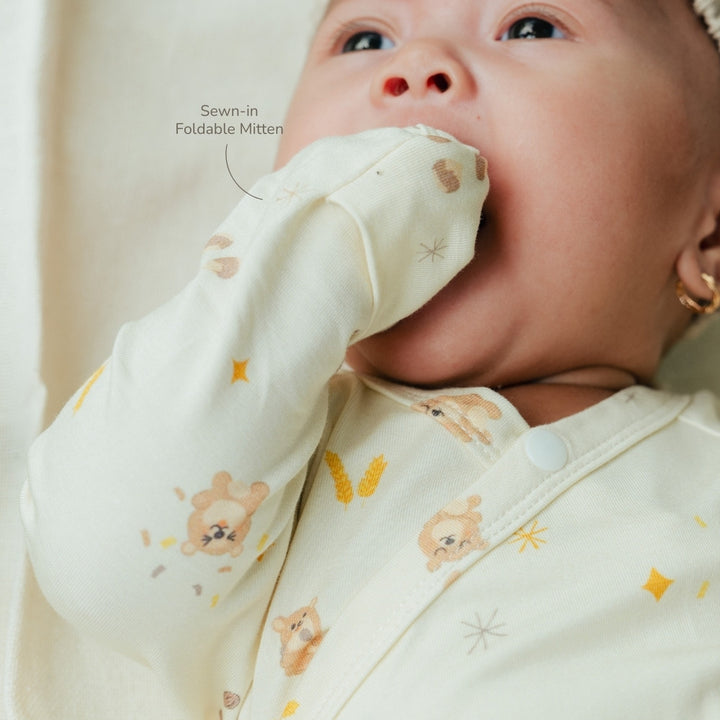 PETIT BEARY - Bamboo Long Sleeve Kimono – Littlesprout.sg